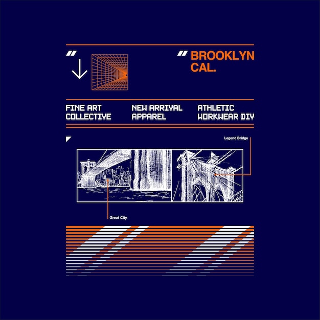 Striking Architectural Silhouettes of Brooklyn's Iconic Landmarks ...