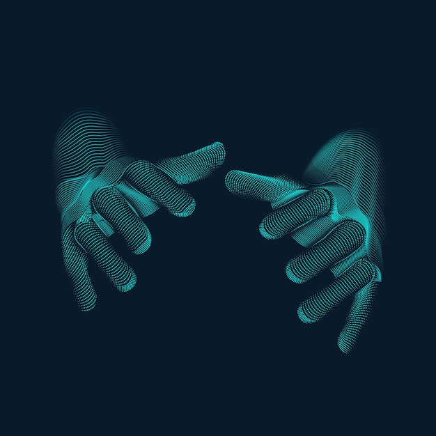 Ethereal Hands Reaching Towards the Unseen | Jiffy Designs