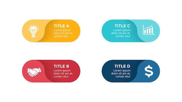 Vibrant Infographic Tiles with Diverse Icons and Descriptions | Jiffy ...
