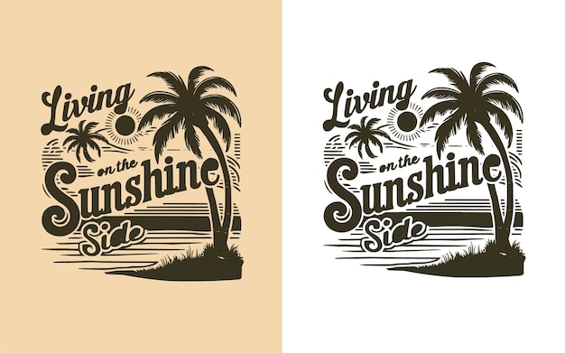 Vibrant Tropical Sunset Scene with Palm Trees | Jiffy Designs