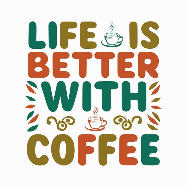 Vibrant Lettering Celebrates the Joy of Coffee | Jiffy Designs