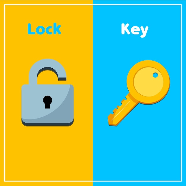 Unlock the Possibilities: A Lock and Key Illustration | Jiffy Designs