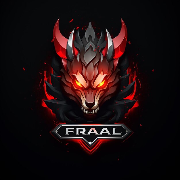 Fierce Fraal Emblem: Blazing Emblem of Power and Might | Jiffy Designs