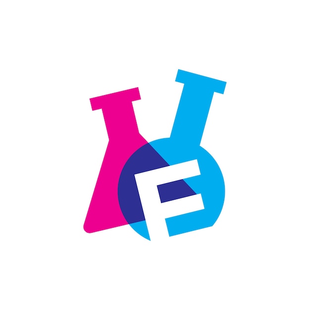 Vibrant Scientific Glassware Symbols in Bold Colors | Jiffy Designs