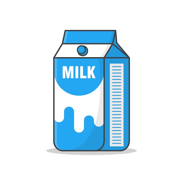 Vibrant Milk Carton with Bold Graphic Design | Jiffy Designs