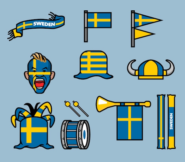 Vibrant Collection of Swedish National Symbols and Iconography | Jiffy ...