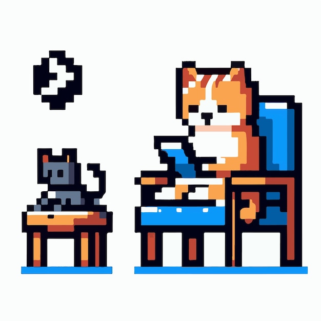 Pixel Art Pets: Playful Pals at Work and Play | Jiffy Designs