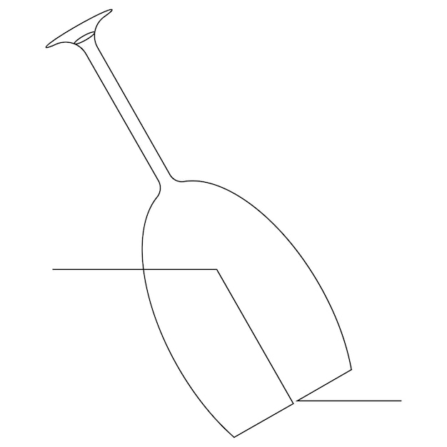 Minimalist Shovel Outline Graphic Design | Jiffy Designs