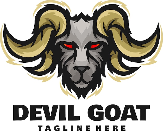 Fierce and Formidable: The Captivating Devil Goat Mascot | Jiffy Designs