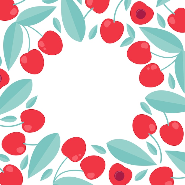 Vibrant Cherry Blossom Wreath with Lush Foliage | Jiffy Designs