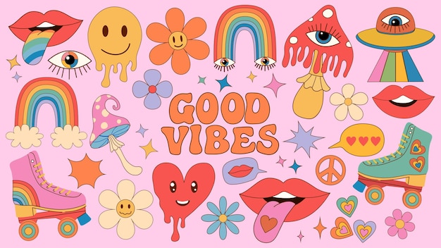 Vibrant Symbols of Positivity and Good Vibes | Jiffy Designs