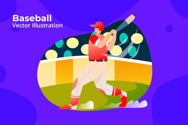 Batter Up! Exciting Baseball Player in Action | Jiffy Designs