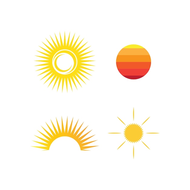 Vibrant Sun Motifs - A Radiant Collection of Iconic Designs | Jiffy Designs