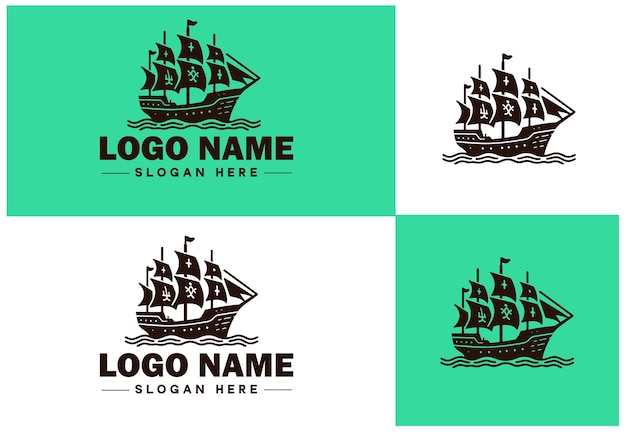 Striking Nautical Ship Logos for Versatile Branding | Jiffy Designs