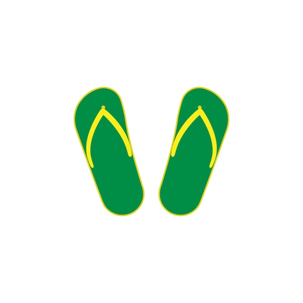Vibrant Green and Yellow Flip-Flops for Summer Fun | Jiffy Designs