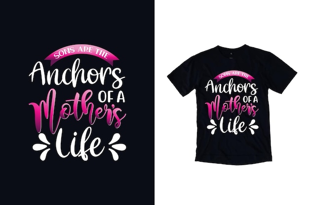 Vibrant Anchor Slogan for a Mother's Life | Jiffy Designs