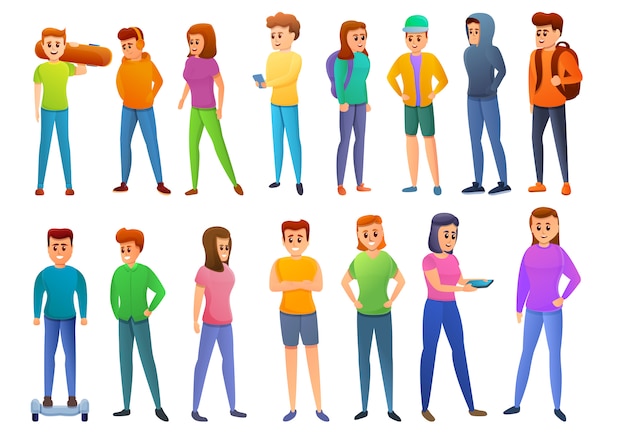 Diverse Collection of Vibrant Illustrated Characters | Jiffy Designs