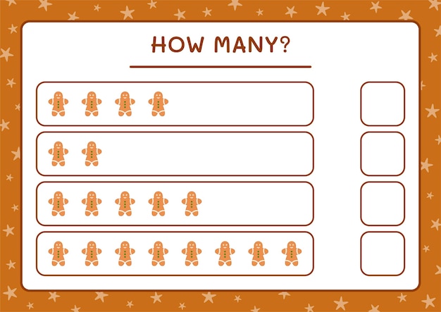 Counting Gingerbread People: A Fun Holiday Activity | Jiffy Designs