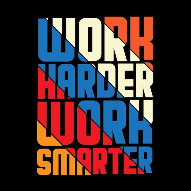 Vibrant Typographic Slogan in Retro Color Palette | Jiffy Designs