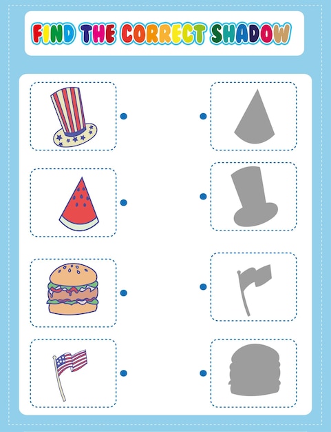 Matching Shapes and Shadows: Fun Educational Activity | Jiffy Designs