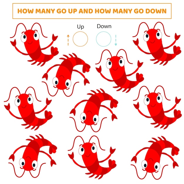 Counting Crawfish: Up and Down Movements | Jiffy Designs