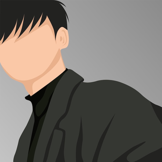 Mysterious Man in Shadows: A Captivating Minimalist Portrait | Jiffy ...