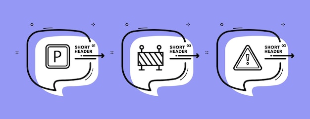 Playful Pictographic Messages: Parking, Caution, and Barricade Symbols ...