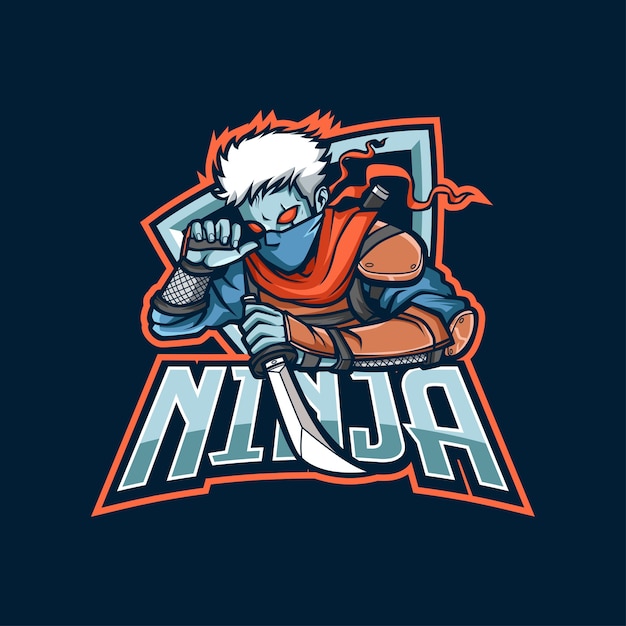 Fierce Ninja Warrior in Action-Packed Illustration | Jiffy Designs