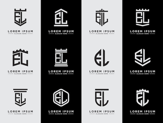Striking Monogram Logos in Minimalist Geometric Designs | Jiffy Designs