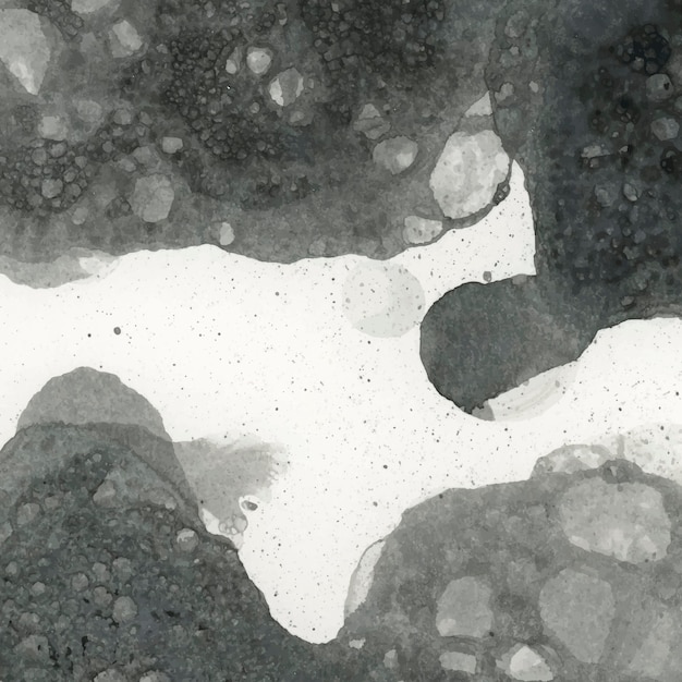 Monochrome Abstract Ink Splatters and Textures Illustration | Jiffy Designs