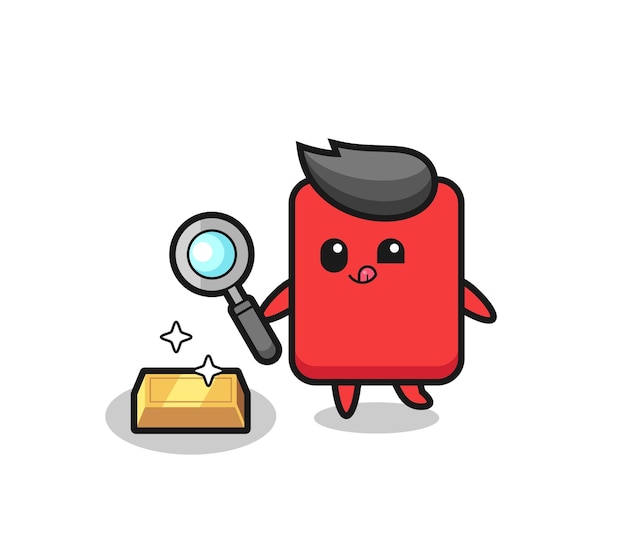 Adorable Red Book Character Examines Golden Trophy | Jiffy Designs
