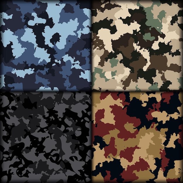 Diverse Camouflage Patterns for Versatile Design Applications | Jiffy ...