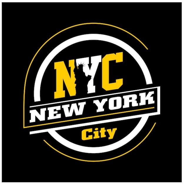 Vibrant NYC Emblem Celebrates the Spirit of New York City | Jiffy Designs