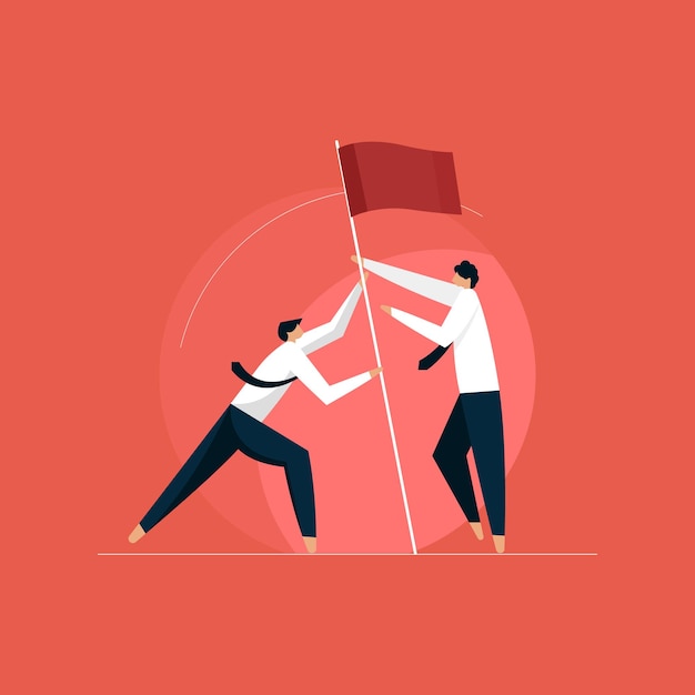 Teamwork and Unity: Raising the Flag of Success | Jiffy Designs