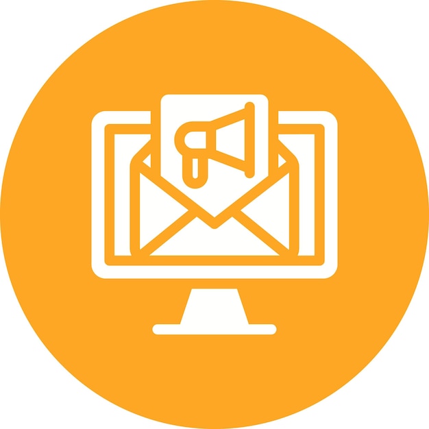 Vibrant Email Icon for Digital Communication | Jiffy Designs