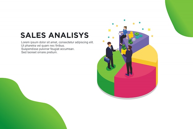 Vibrant Pie Chart Analysis: Visualizing Sales Data Insights | Jiffy Designs