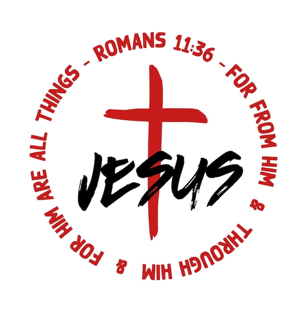 Powerful Christian Cross with Inspiring Scripture Text | Jiffy Designs