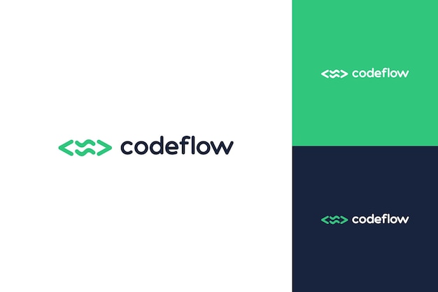 Flowing Code: Codeflow's Vibrant Visual Identity | Jiffy Designs