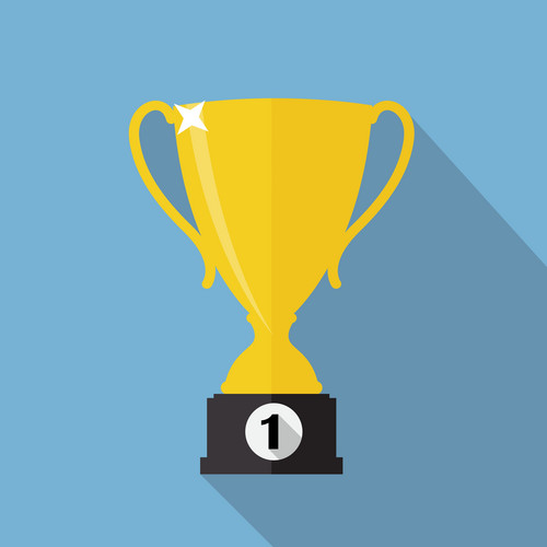 Gold Trophy Cup Winner Vector Illustration Eps10 | Jiffy Designs