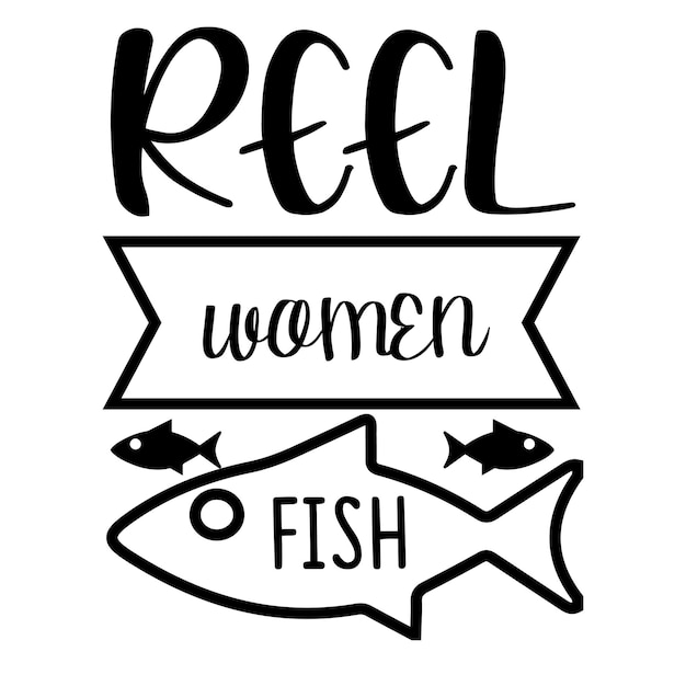 Playful Lettering and Whimsical Fish Silhouettes | Jiffy Designs