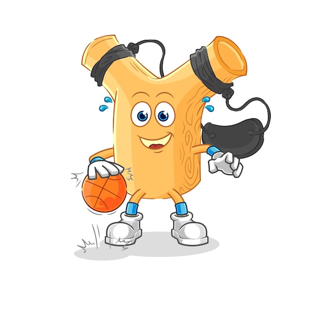 Cheerful Cartoon Basketball Player Mascot | Jiffy Designs