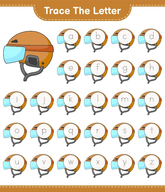 Diverse Collection of Traced Alphabet Letters for Crafting and Design ...