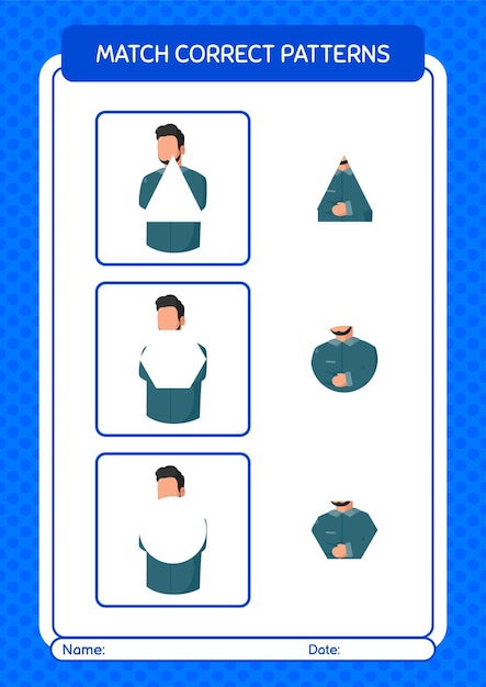 Matching Geometric Shapes and Human Figures in Vibrant Patterns | Jiffy ...
