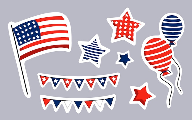 Patriotic Symbols of American Celebration | Jiffy Designs