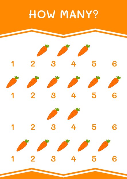 Counting Carrots: A Fun Visual Puzzle | Jiffy Designs