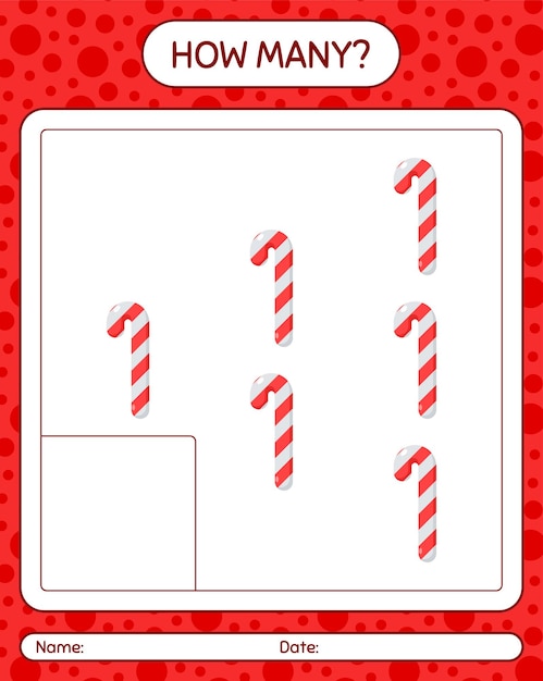 Festive Candy Canes: A Delightful Holiday Counting Activity | Jiffy Designs