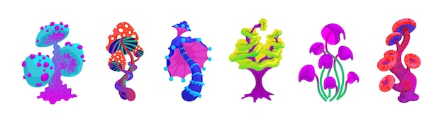 Vibrant Underwater Wonders: Whimsical Sea Creatures in Bold Colors ...