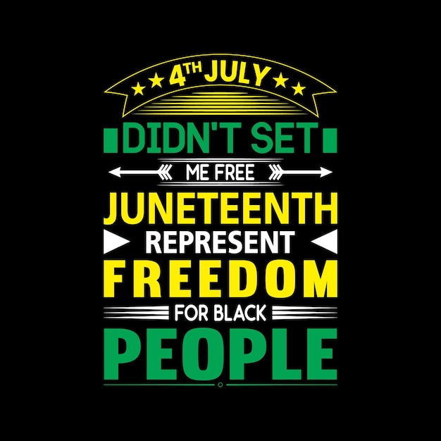 Powerful Juneteenth Message Celebrating Black Freedom | Jiffy Designs