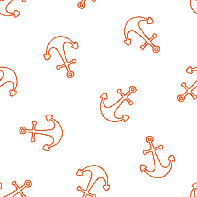 Vibrant Nautical Anchor Pattern | Jiffy Designs