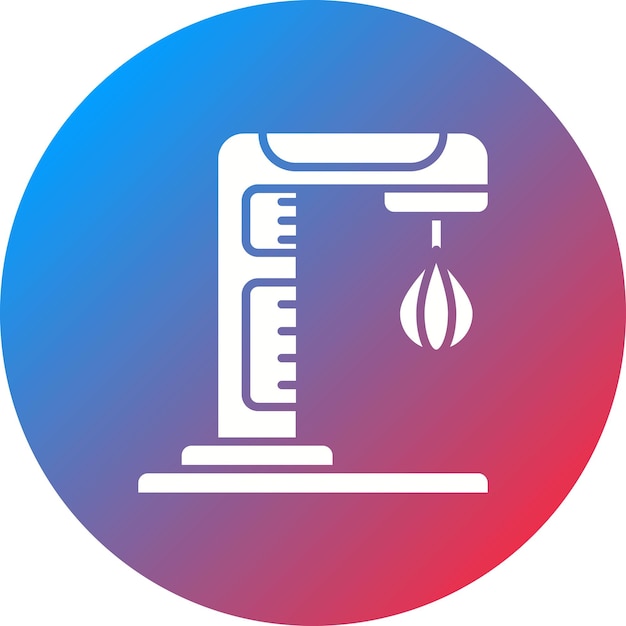 Vibrant Gradient Mixer Icon for Culinary Creations | Jiffy Designs